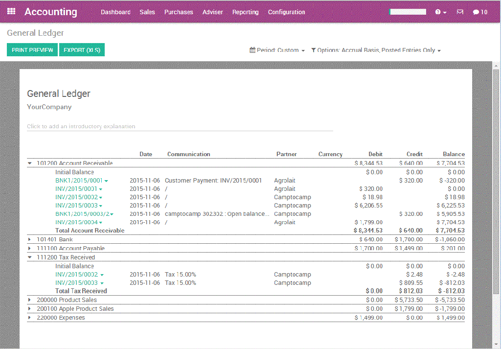 Curso Reportes Avanzados Odoo | Ganemo